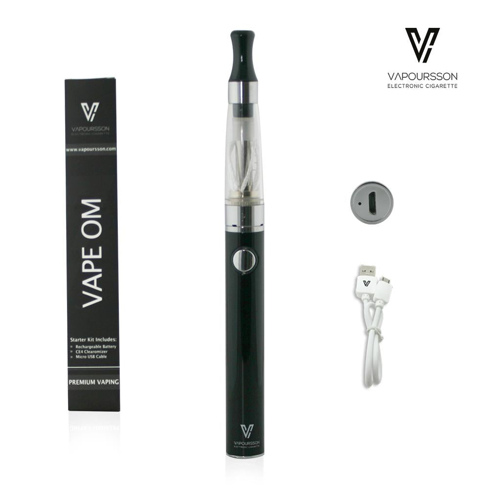 Vapoursson Vape Om e-Cigarette - Refillable & Rechargeable Starter Kit ...